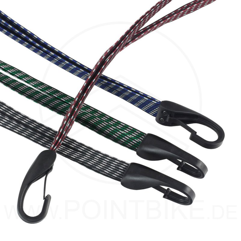 WIDEK 4-fach Spanngurt "Hanke" flach mit Haken 57 cm farbl. sort ...
